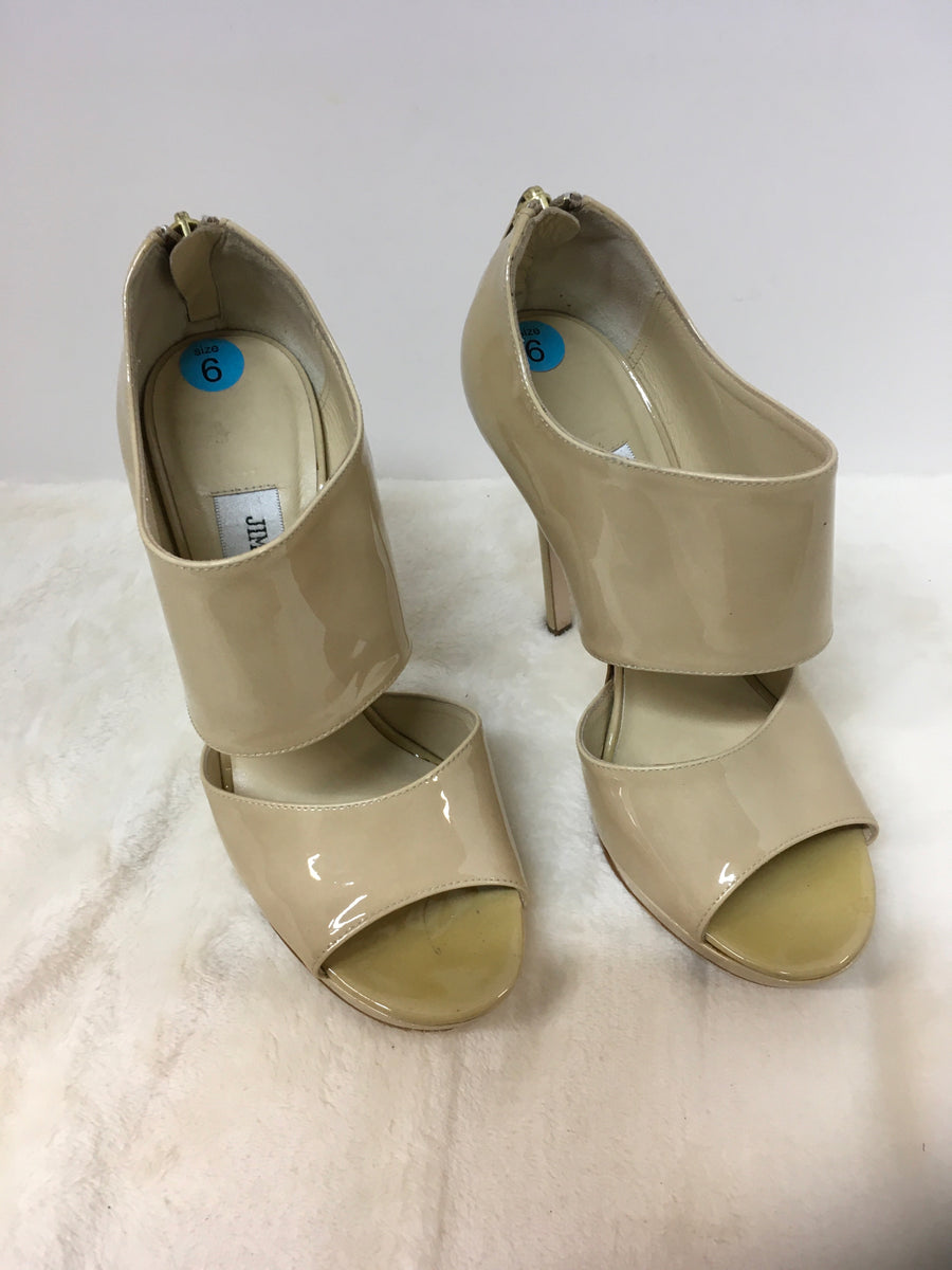Jimmy Choo Women's Beige Size 6.5 Pumps – Roundabouts Consignments